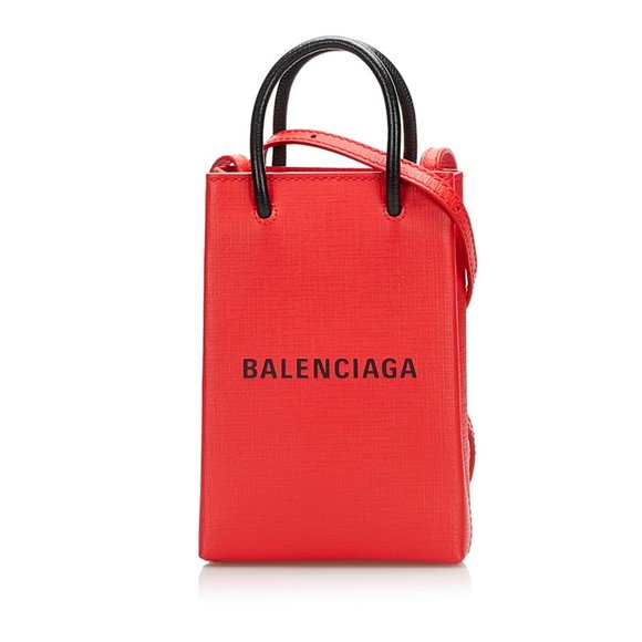 Balenciaga | Bags | Balenciaga Phone Folder Handbag Shoulder Bag 593826 ...
